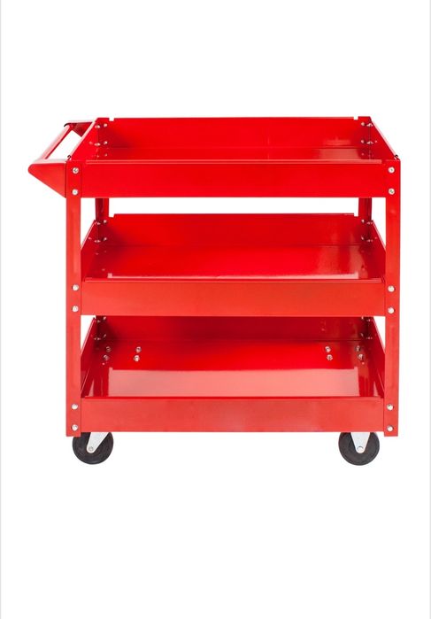 Carucior scule auto cu 3 rafturi Carut scule ucenic mecanic 136kg Dobroesti • OLX.ro