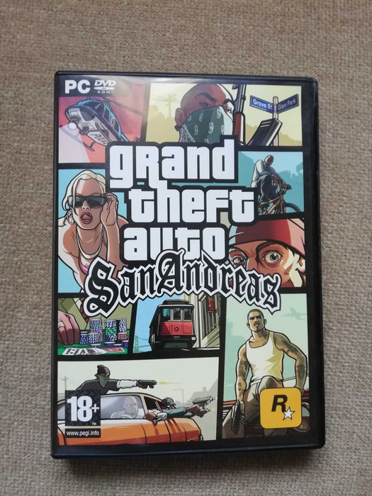 Gta San Andreas PC DVD Joc + Cadou! Gta III PC CD-rom Sfantu Gheorghe ...