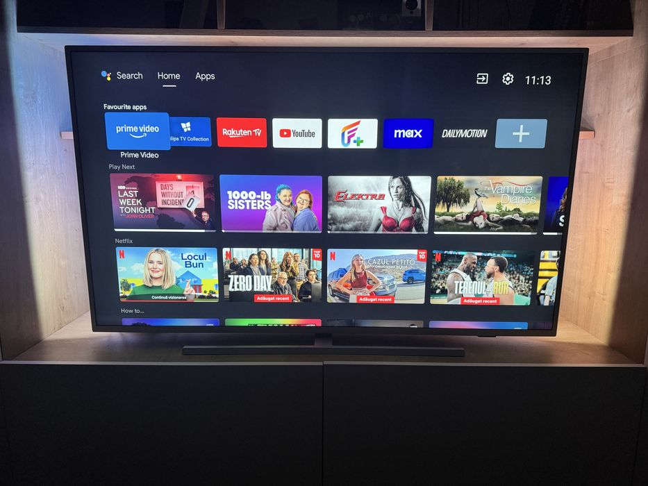 Smart TV LED Philips The One, Ambilight, 146 cm, Android, 4K Ultra HD ...