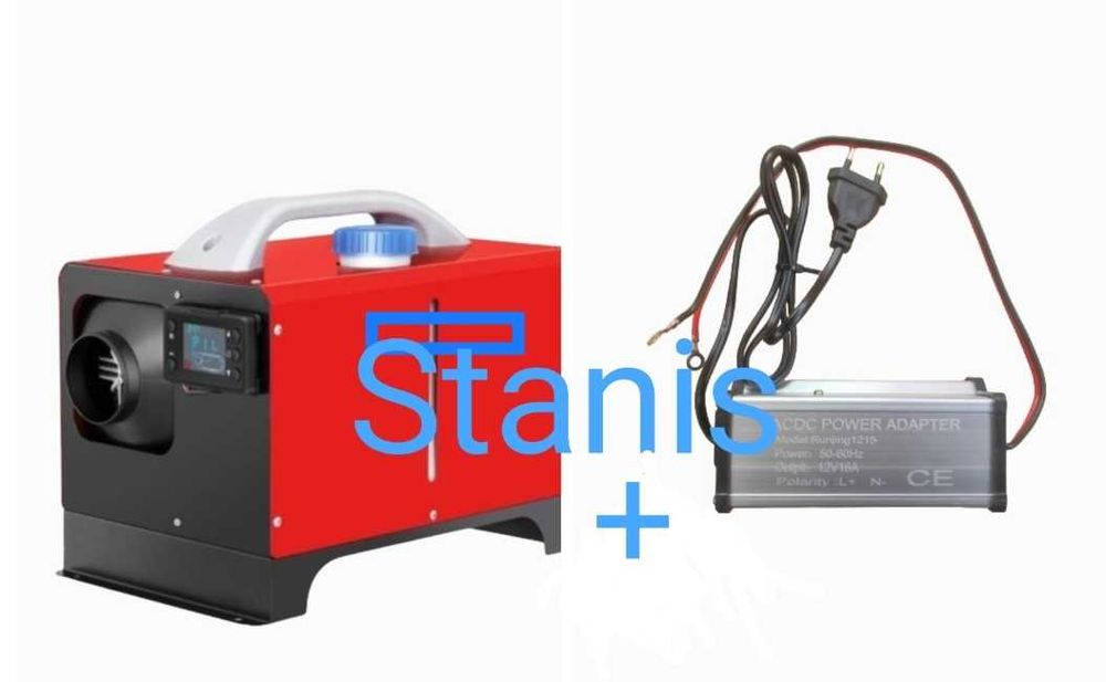 Webasto Vevor Sirocou + transf 8 kw 12 V portabil auto soba diesel ...