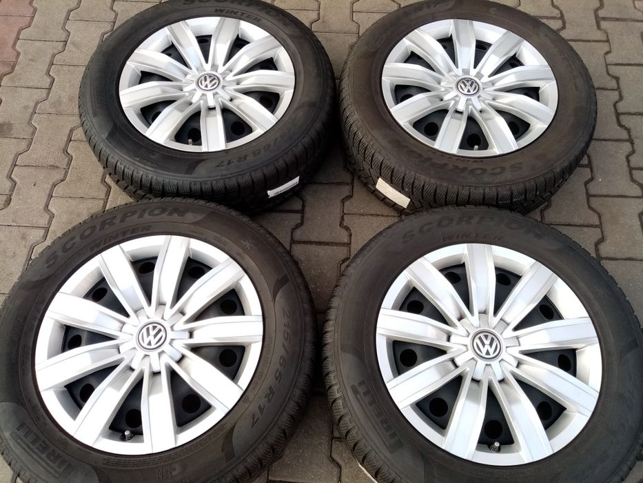 Jante oțel VW Tiguan 17"cu anvelope de iarnă Bucuresti Sectorul 6 • OLX.ro