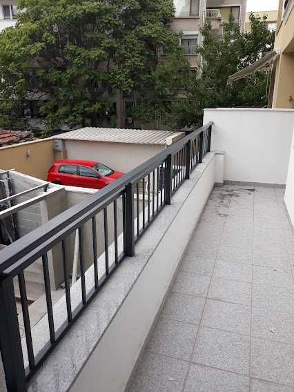 Монтаж на алуминиеви парапети Installation Of Aluminium Railings гр