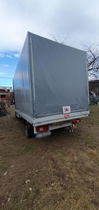 Bena noua cu obloane si prelata folosite 2 luni pe mercedes sprinter ...