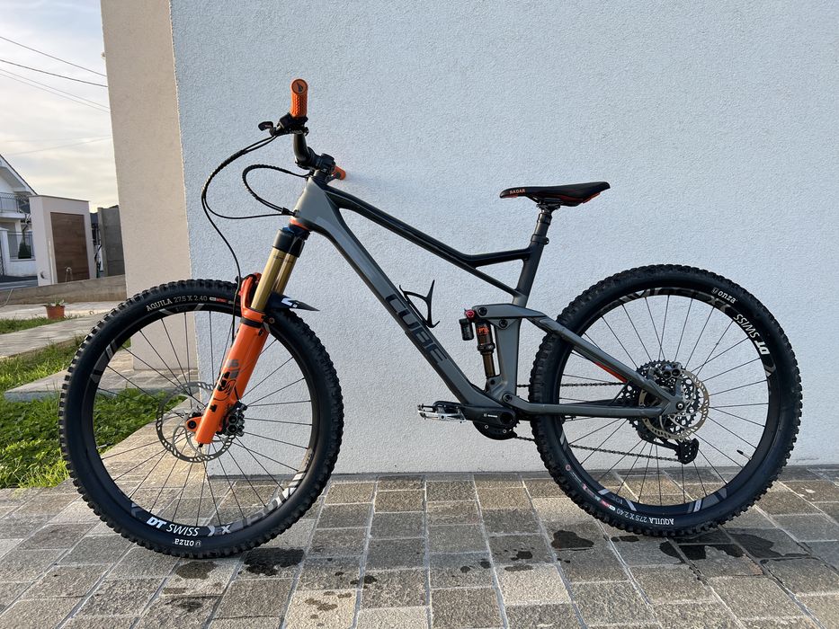 *Custom Enduro* Cube Stereo 140 HPC TM 27.5 *Cauciucuri noi* Oradea ...