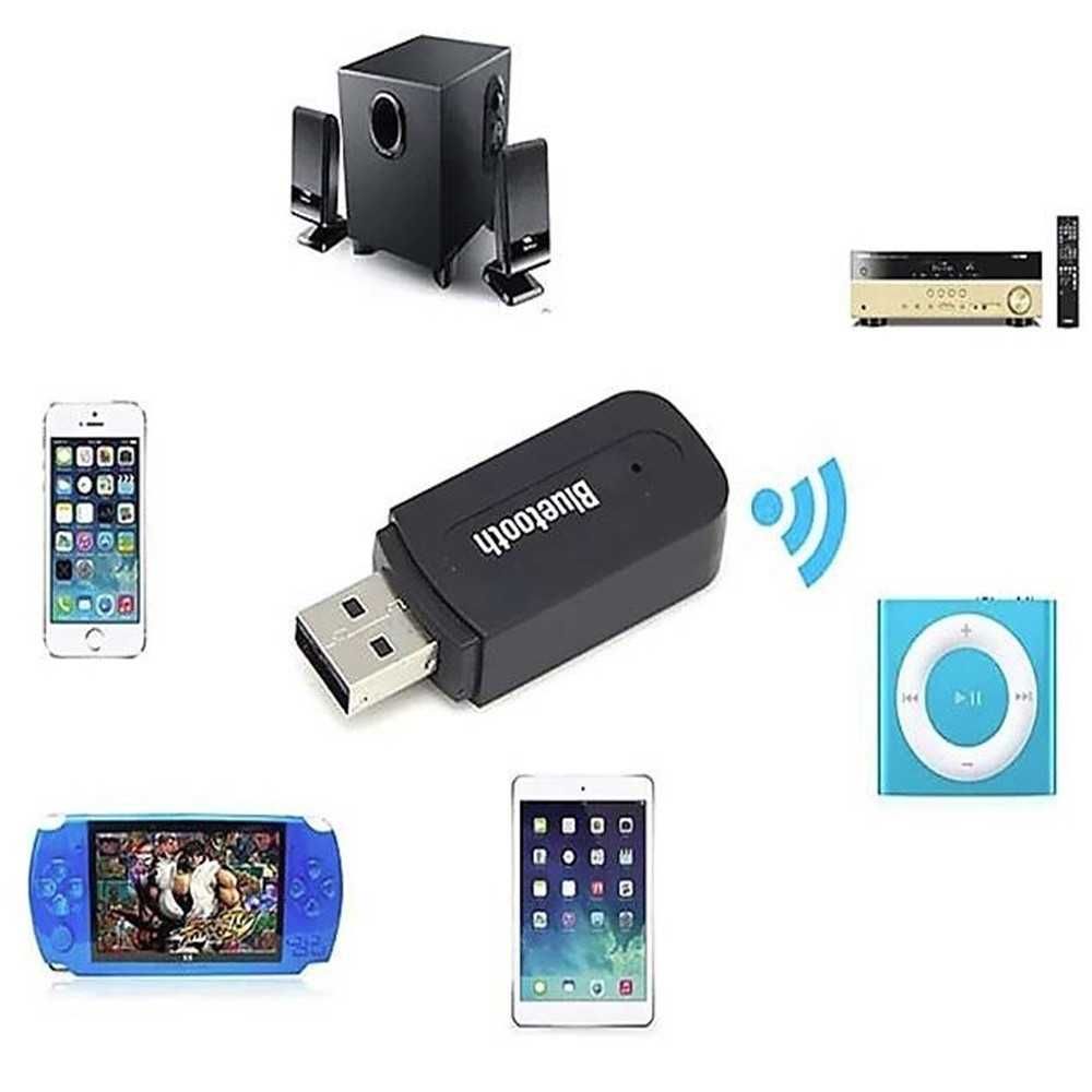 Аудио приемник Pix Link Pl B02 Bluetooth Адаптер с Usb Aux 3 5mm гр