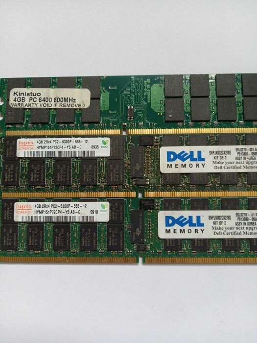 2/4/8/16/32GB, DIMM/SODIMM/RDIMM, DDR2/3/4 RAM гр. Силистра Промишлена зона - Запад • OLX.bg