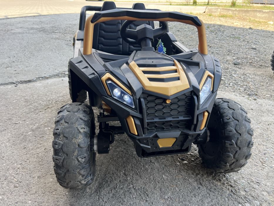 Masinuta Jeep Electrica Buggy UTV 4 x 4 A036 2 locuri Apahida • OLX.ro