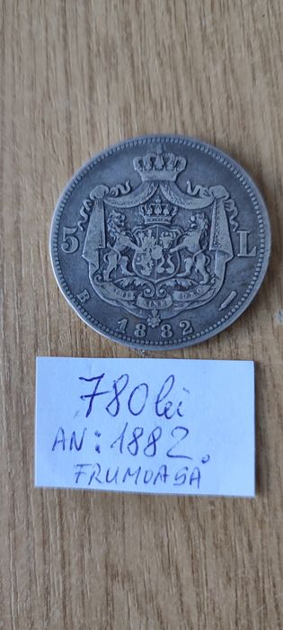 Monede argint 5 lei 81,82,83,84 Slobozia • OLX.ro
