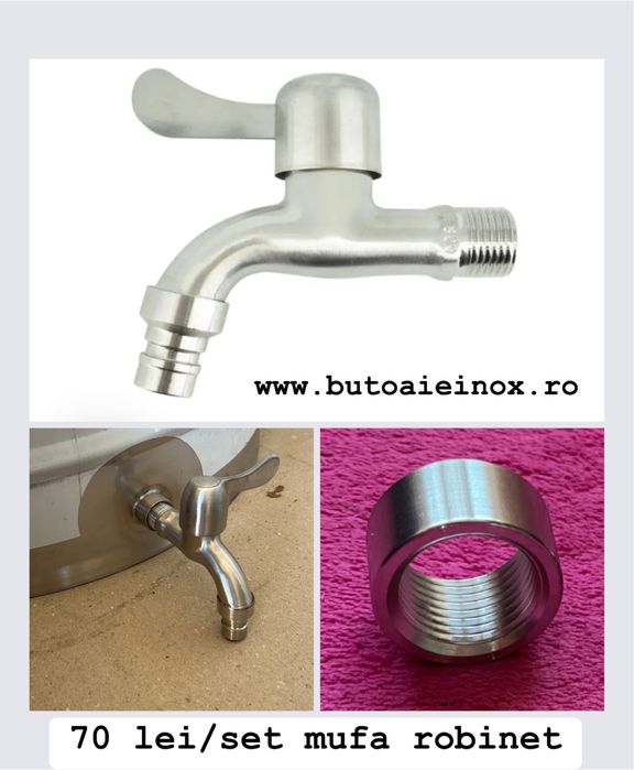 Butoaie inox bere alimentar Butoi 30 50 60 100 litri Bistrita • OLX.ro