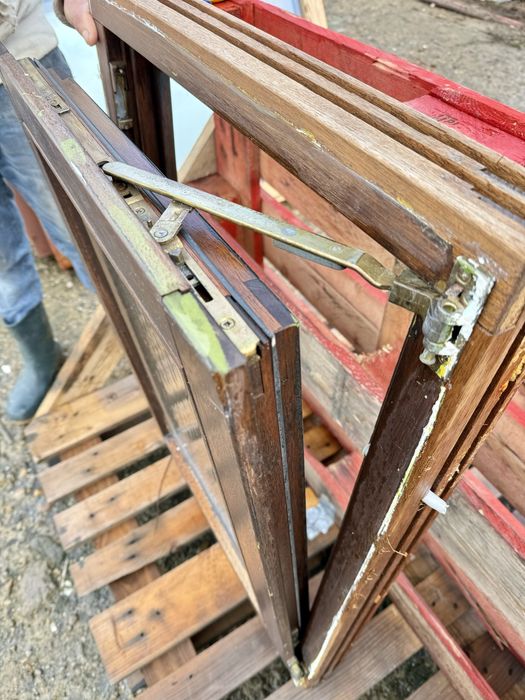 FEREASTRA CASA Germania lemn geam termopan Meranti H 88 x L62 GARANTIE ...