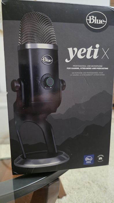 Microfon Profesional Blue Yeti X Professional, PC & Mac, Gaming ...