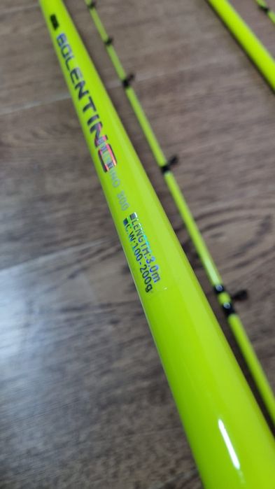 Set 3 Lansete Feeder 3.0m ROBINHAN Bolentino + 3 Mulinete FL QC5000 ...