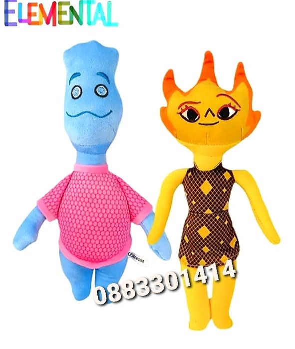 Elemental Стихии Плюшени играчки Ember Lumen Lake Ripple гр. София ...