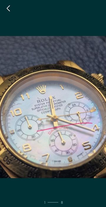 Rolex daytona mecanism miota japan quarz revizionat total recent Arad ...