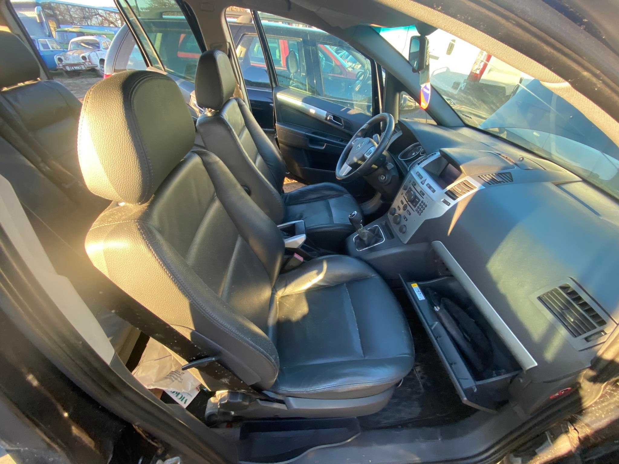 Opel zafira b 1.7 cdti facelift теглич кожа на части опел зафира б гр ...