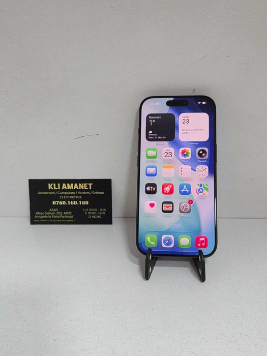 IPhone 16 Pro - KLI Amanet Arad • OLX.ro