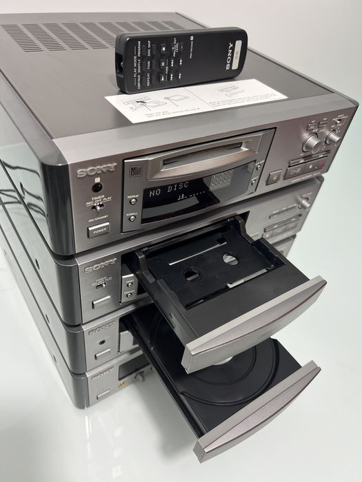 Linie Sony S1 Scala, STR-S1, Deck TC-S1, CD Player CDP-S1, MiniDisc Suceava • OLX.ro