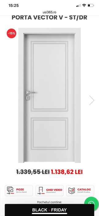 Vînd a 2 usi de interior Iasi • OLX.ro