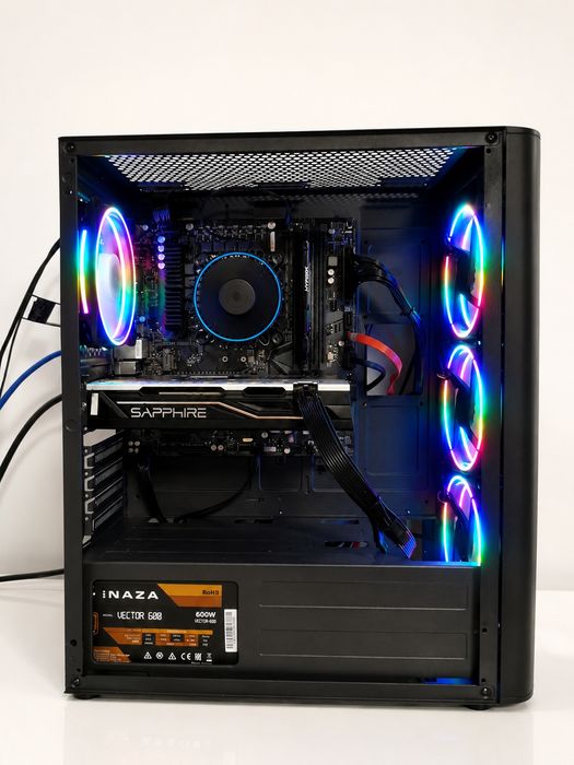 Gaming PC I3 12100f | RX 570 4GB | 16GB RAM DDR4 | 960GB SSD Ceuas • OLX.ro