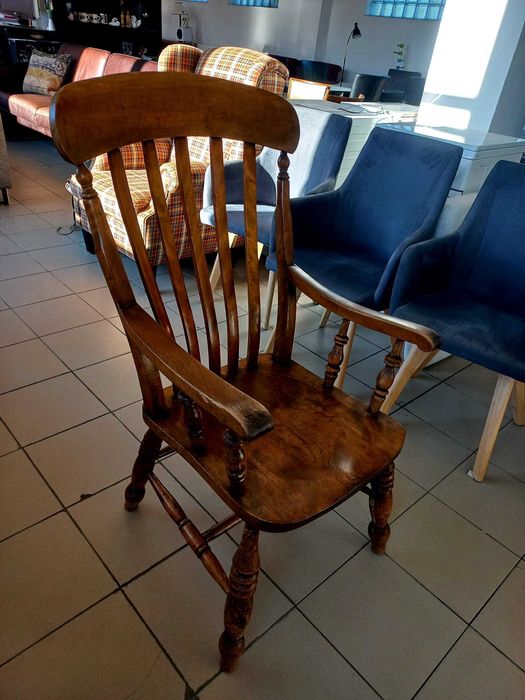 De vanzare scaun lemn masiv, vintage/vechi/antic, import Germania Sibiu ...