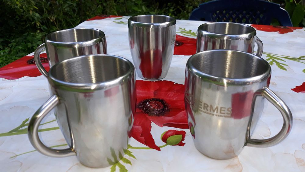 Cani pentru cafea/ceai din inox Oradea • OLX.ro