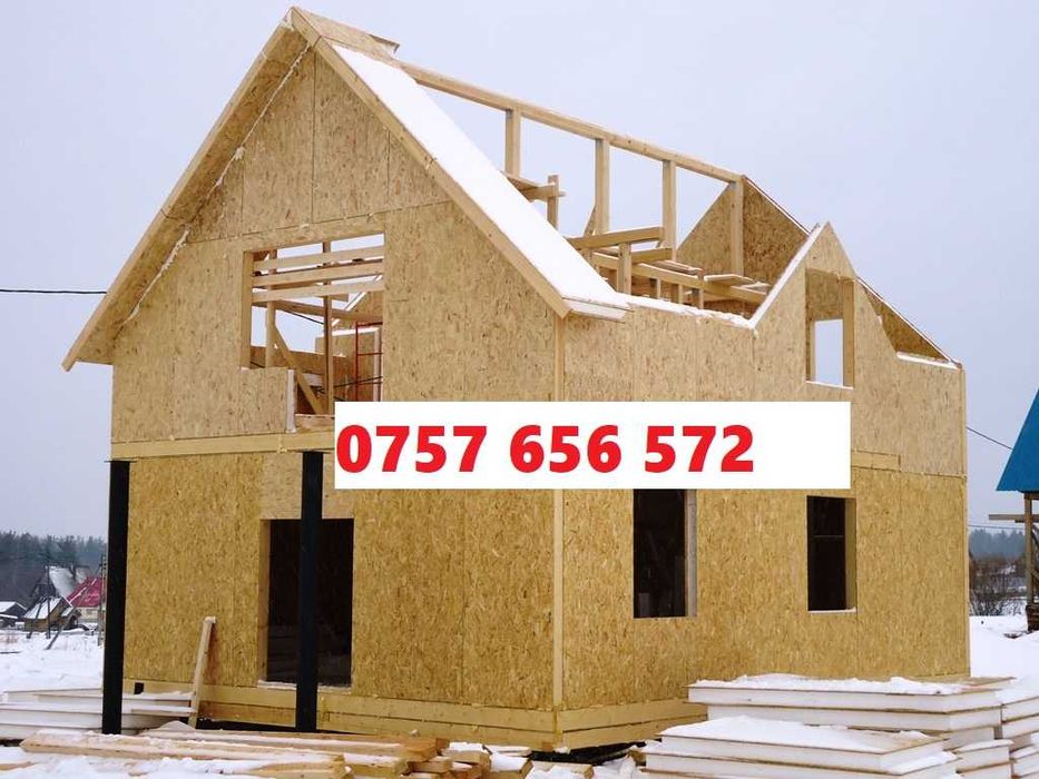 Panouri sandwich SIP (OSB + Polistiren) Bistrita • OLX.ro