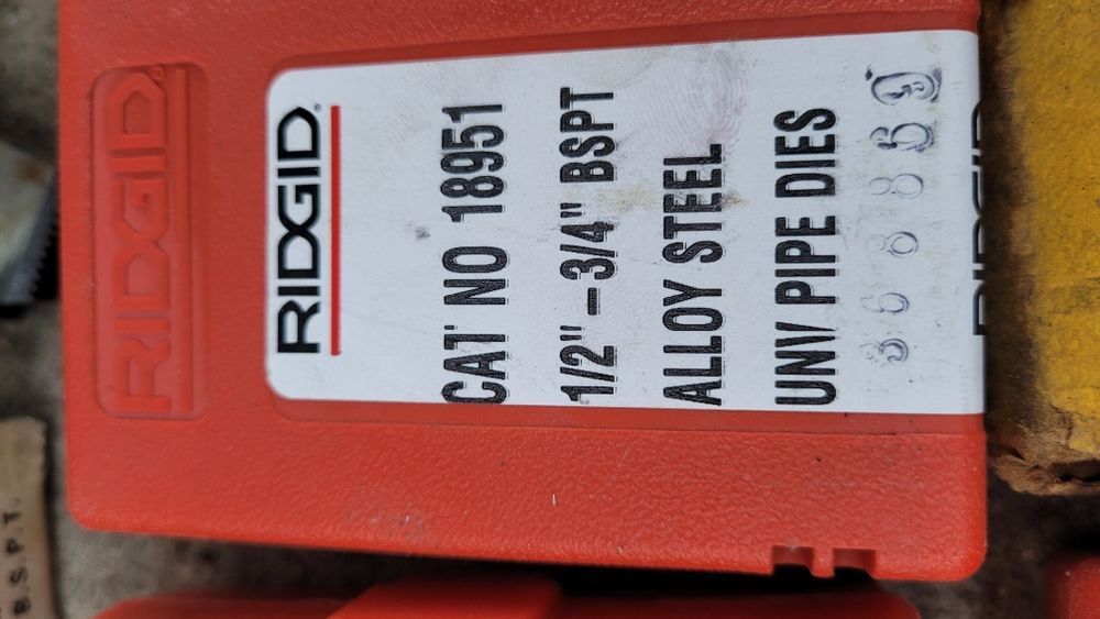 Cutite filiera electrica ridgid 300 noi 141 bacuri strung 1224 ...