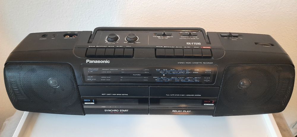 DubluRadiocasetofon PanasonicRX-FT510) Targoviste • OLX.ro