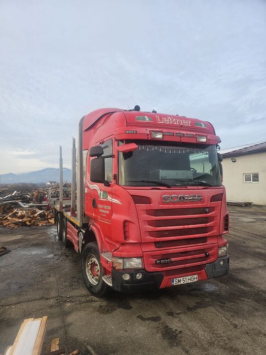 Scania forestiera cu macara Negresti-Oas • OLX.ro