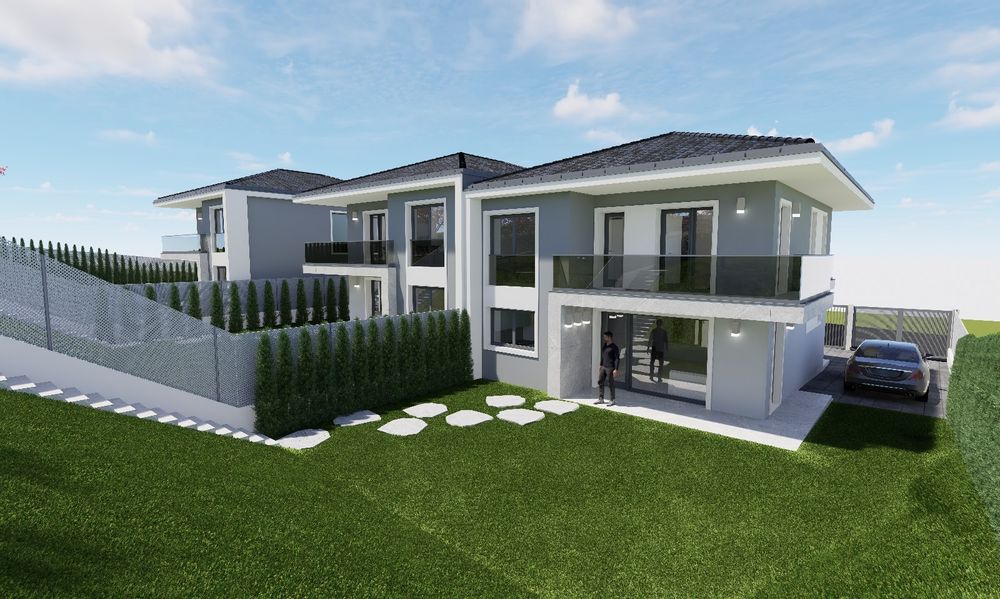 Parcele teren la Campenesti cu proiect Campenesti • OLX.ro