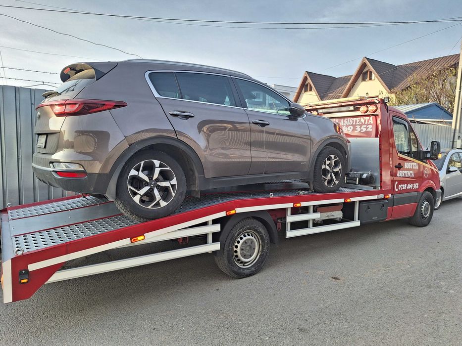 Remorcari tractari platforma auto moto utilaje rapid si sigur Berceni ...