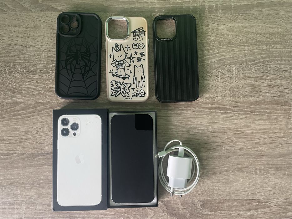 Iphone 13 Pro Max Silver 256GB гр. Русе Дружба 3 • OLX.bg