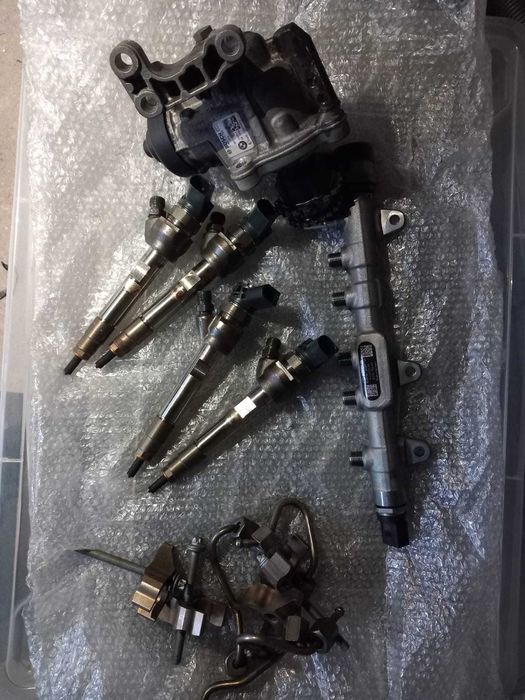 Kit injectie injector rampa pompa inalte BMW F30 F10 G30 B47 diesel ...
