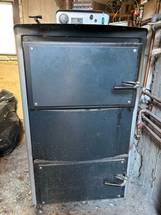 Cazan / centrala lemne Bosch 36 kw Selimbar • OLX.ro