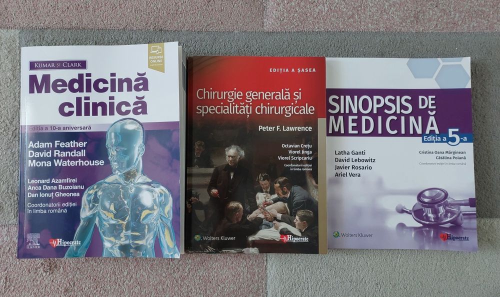 Cărți examen rezidențiat medicină generală 2025 Rosu • OLX.ro