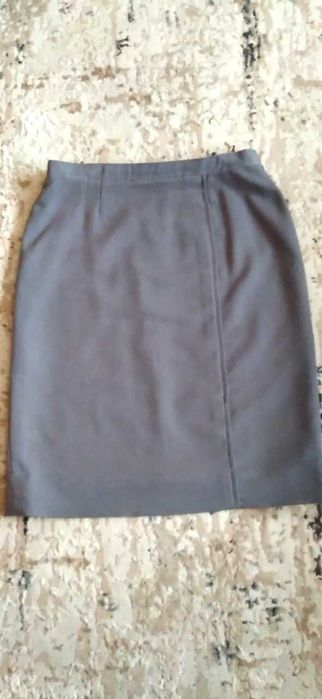 Fusta stofa gri talie 90 cm sold 114 cm Brasov • OLX.ro