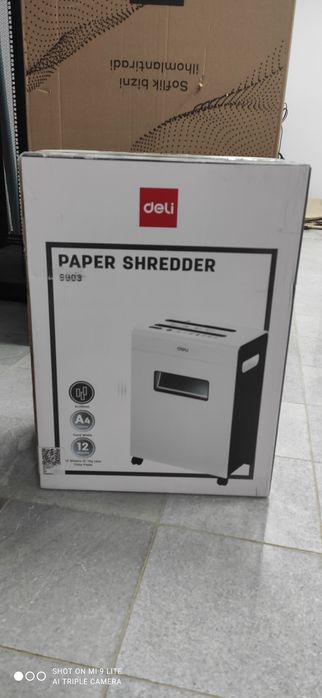 Бумага уничтожитель Deli 9903 Shredder: 2 100 000 сум - Канцтовары ...
