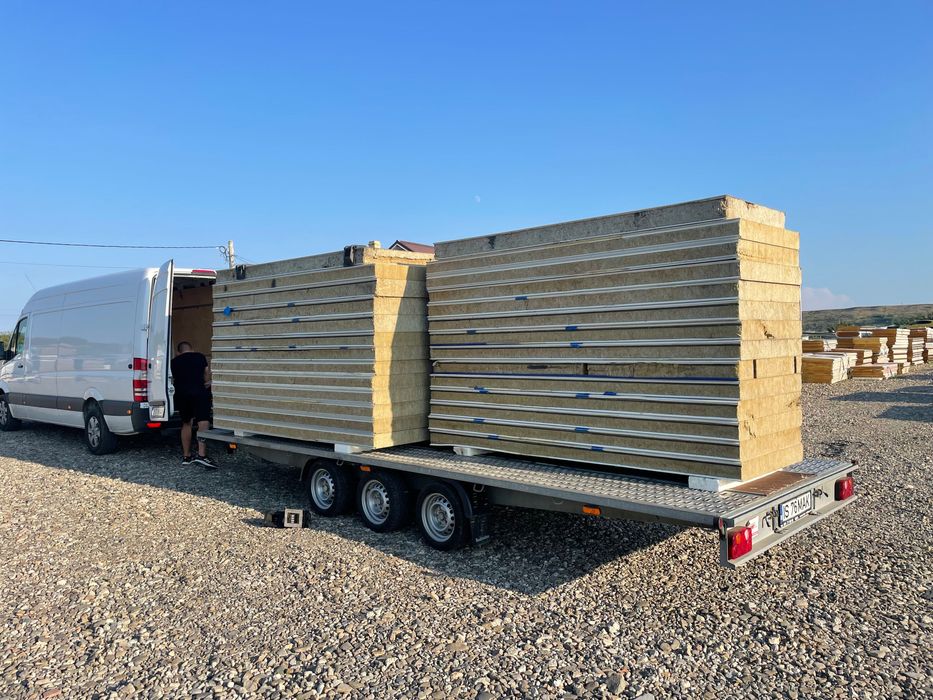 Panouri sandwich calitatea 2 Spuma-Vata Roman • OLX.ro