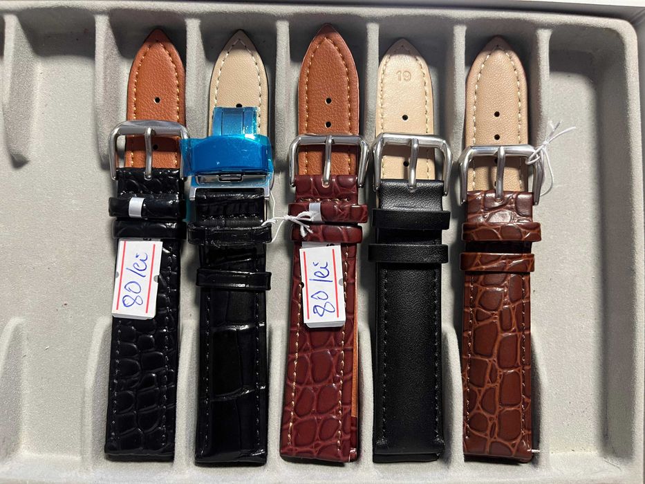 Curele de ceas 19mm compatibile Omega Orient Vacheron Tissot Bucuresti ...