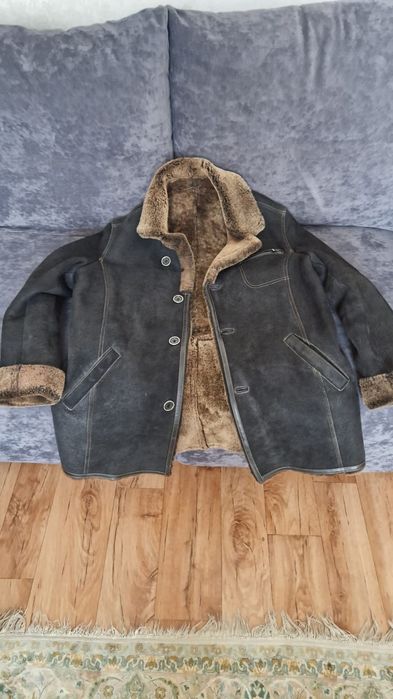 Новая мужская дубленка: 200 000 тг. - Мужские дубленки и шубы Усть ...