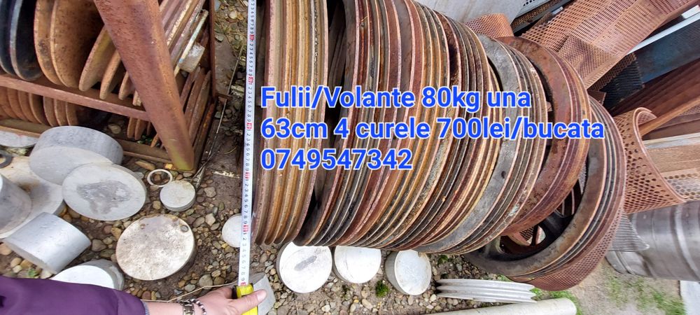 Fulii volante fulie compresor generatoare crăpator lemne pt motoare el ...