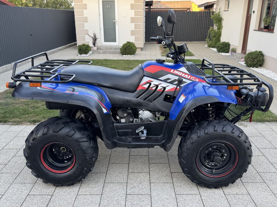Atv Linhai 300 Worker 2x4 cu troliu (nu shineray bashan kxd cf moto ...
