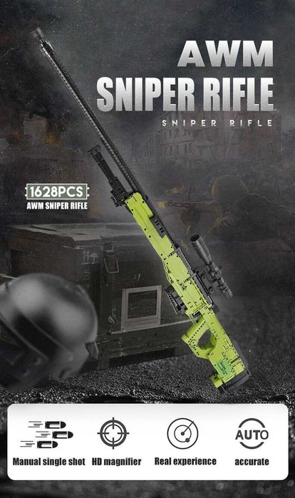 Pusca ARC ~SNIPER 4 J ~ METAL de airsoft Cu Aer Comprimat Pistol co2 ...