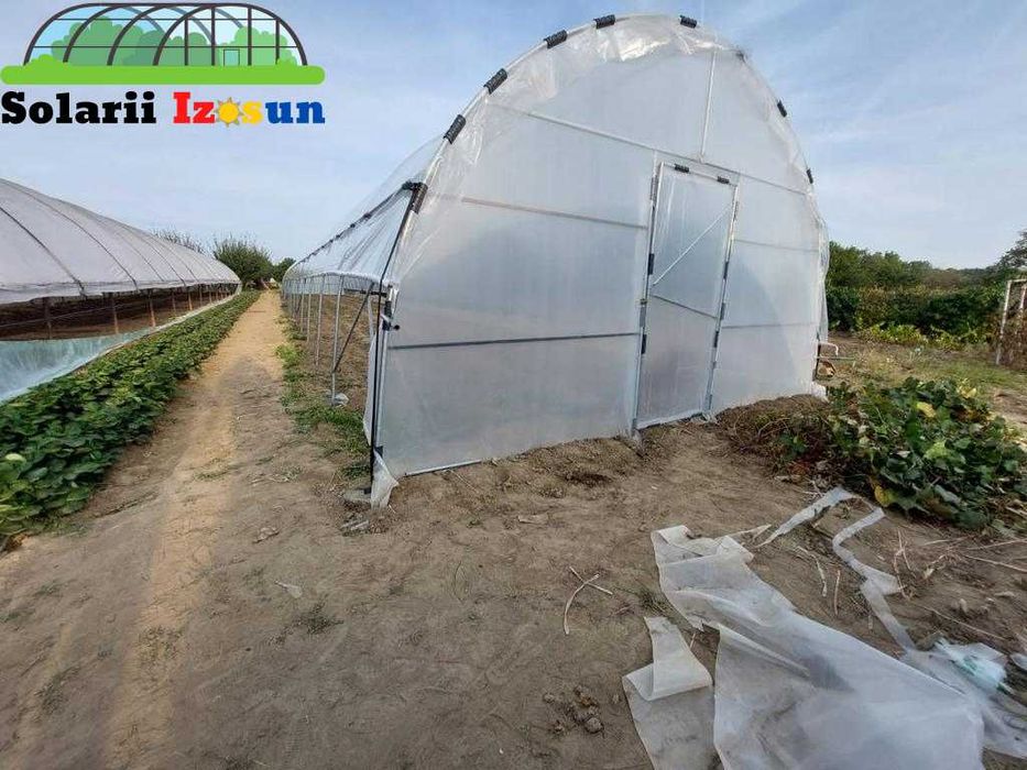 Solar gradina din teava galvanizata - instalare rapida SOLARII IZOSUN ...