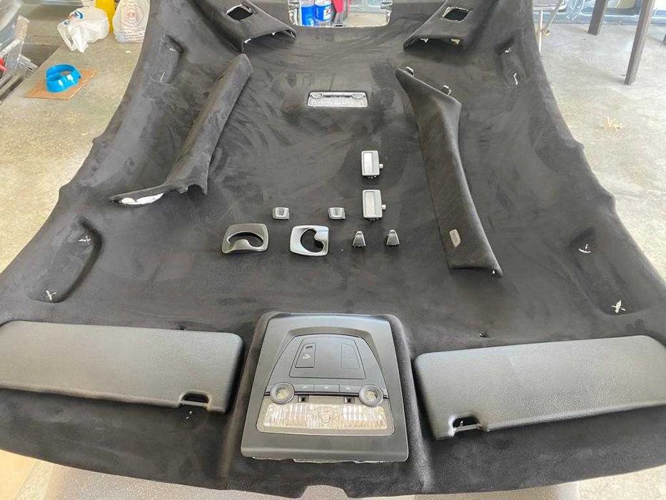 Material plafon auto ALCANTARA BEJ ,fete usi,tapiterie stofa ALCANTARA ...