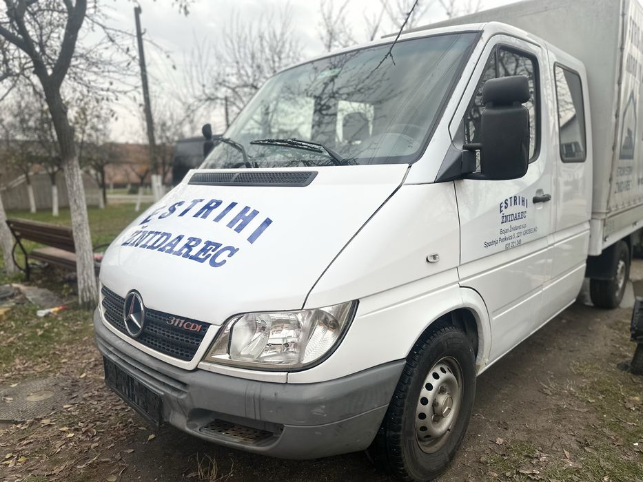 Mercedes sprinter 311 cdi cabina dubla 7 locuri facelift Arad • OLX.ro