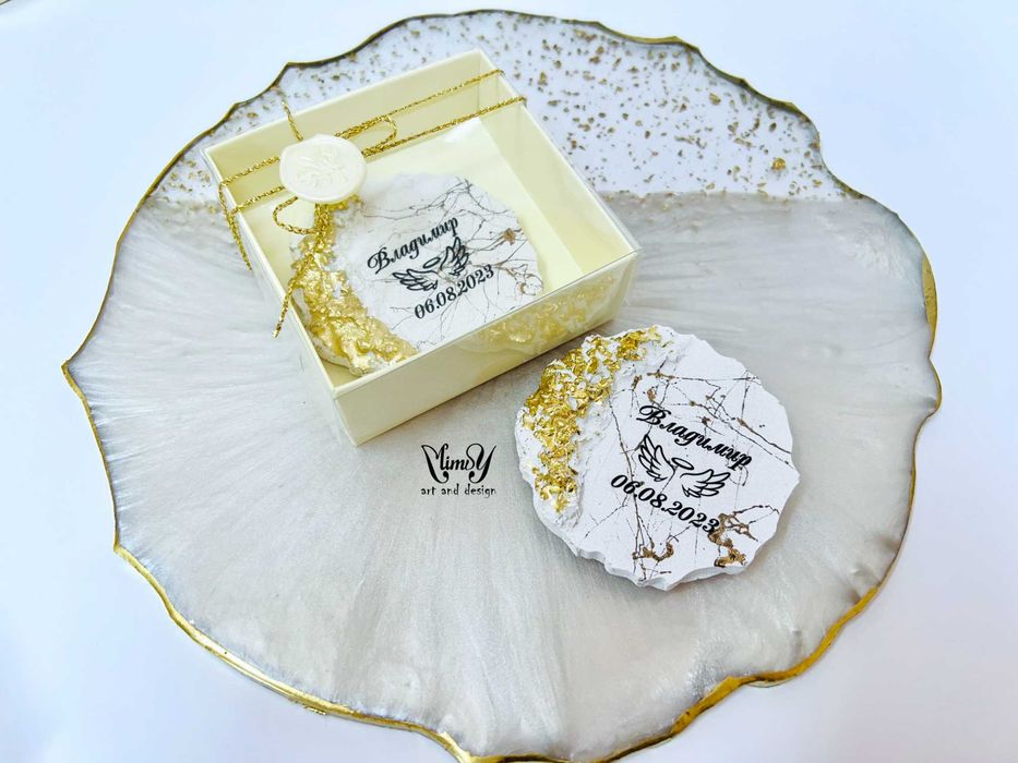 Подаръци за гостите на бал сватба погача юбилей гр Поморие • Olx Bg