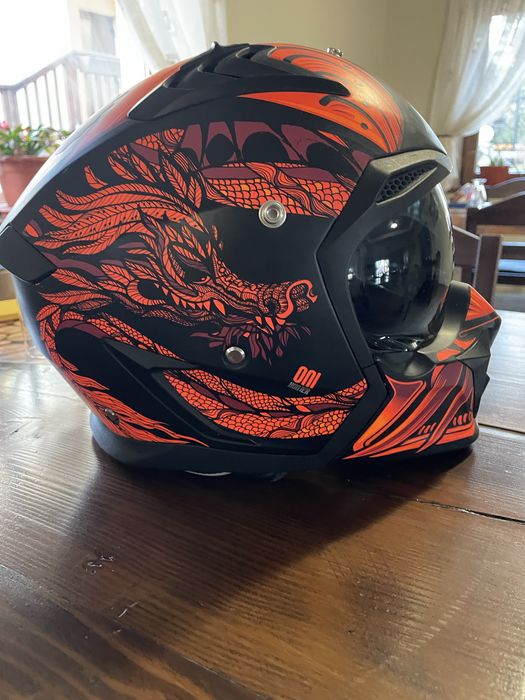 Casca Axxis Hunter ONI + intercom Petricica • OLX.ro