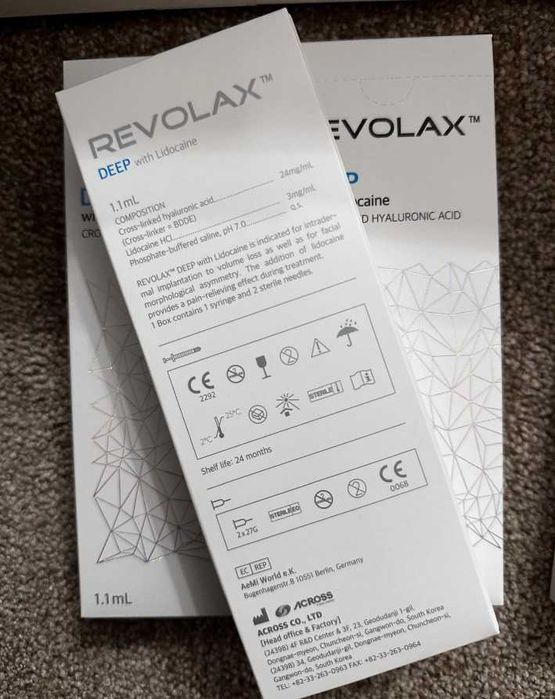 Acid hialuronic REVOLAX original CE, (injectabil sau hyaluronpen ...