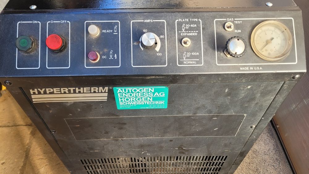 Plasma debitat tabla metal inox otel hypertherm max 100 Timisoara • OLX.ro